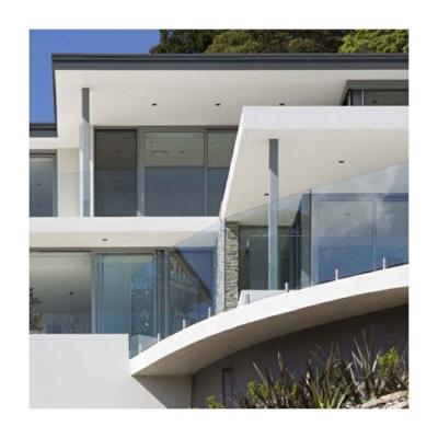 Cina SS 316 Spigot Glass Railing Villa Residential Outdoor Balcony Fence Railings in vendita