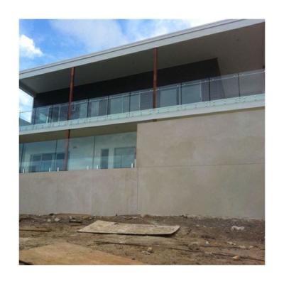 Cina SS 316 Spigot Glass Railing Villa Residential Outdoor Balcony Fence Railings in vendita