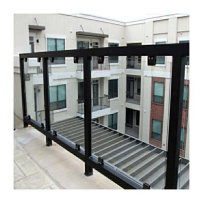 Китай EN12543 glass railing rooftop equipment rails interior glass railing cost продается
