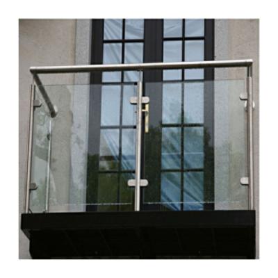 Cina Float glass fence mirror balcony railing assured glass fencing in vendita
