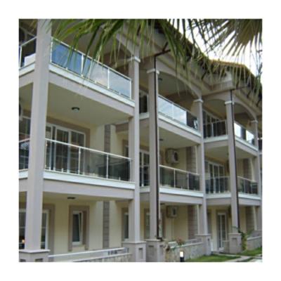 Cina Float glass fence mirror balcony railing assured glass fencing in vendita