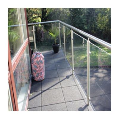 Cina Float glass fence mirror balcony railing assured glass fencing in vendita