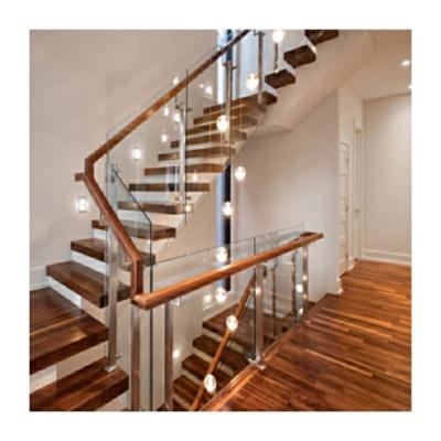 Китай Anti slip glass handrail metal stair railing exterior aluminium and glass balustrades продается