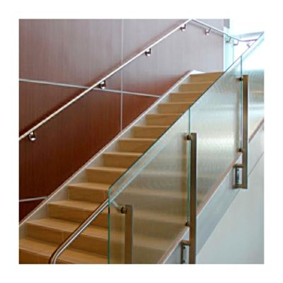 Cina Pvb laminated glass handrail stainless steel balustrade systems barriers for decking in vendita