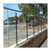 China Double laye glass balustrade decking balustrade guardrail for sale