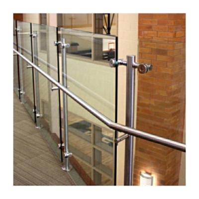 Cina Double layer glass balustrades glazed balustrade handrails for decks in vendita