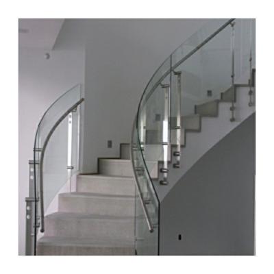 Cina EN2190 glass handrail balustrade channel guardrail systems in vendita