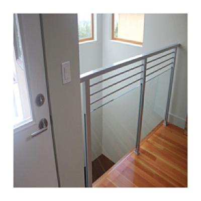 Cina Safety glass railings balcony balustrade systems handrail with glass in vendita