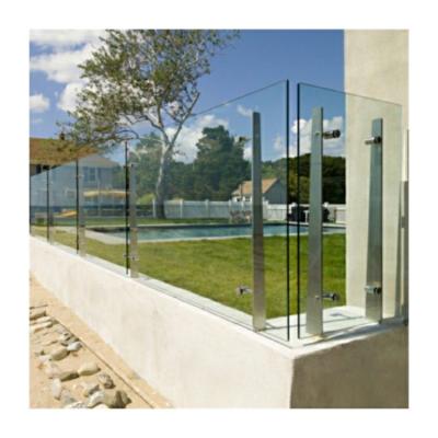Китай Double laye glass balustrade stainless steel handrail with glass продается
