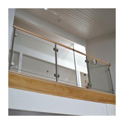 Китай Safety glass fencing portable patio privacy fence float glass steel porch railing продается