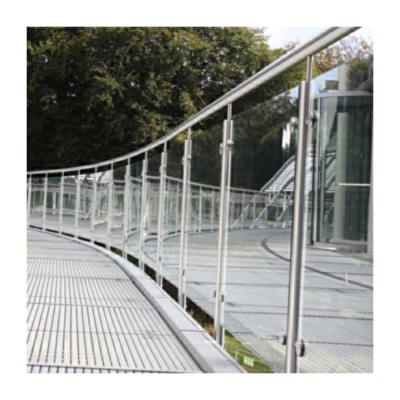 Китай Ultra white glass railings balustrade designs for balcony channel system продается