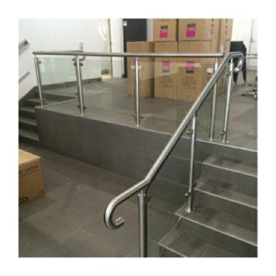 Китай CE EN 12150 glass railing pvc patio railing tempered glass metal stair railing продается