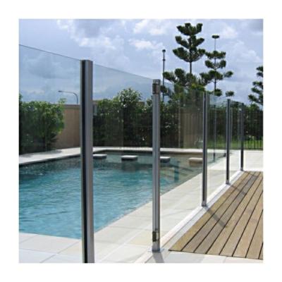China Grey glass fencing chrome balcony railing handrail system à venda