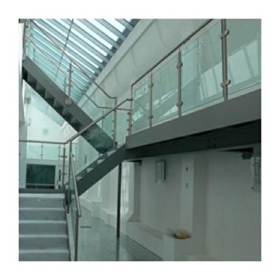 China Grey glass fencing chrome balcony railing handrail system à venda