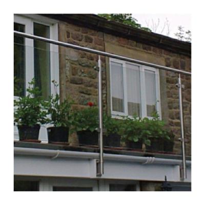 Cina Clear glass handrail victorian balcony railings balusters in vendita