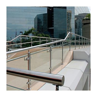 China Float glass railing outdoor balustrade banister kit à venda