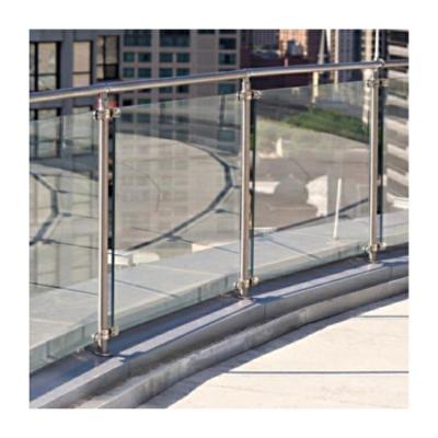 China EN2190 glass railings equipment rails for rooftop equipment frosted glass railing à venda