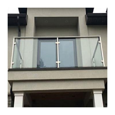 Cina Led glass railings simple balcony railings balustrade spigot spacing in vendita