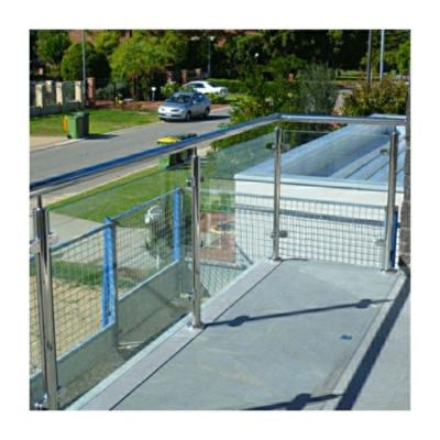 Cina Led glass railings simple balcony railings balustrade spigot spacing in vendita