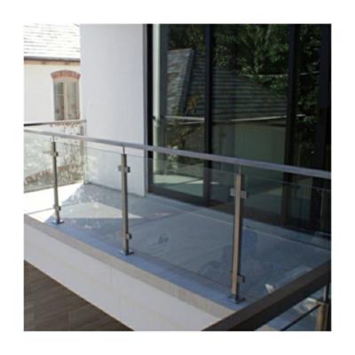 Cina Anti slip glass fencing wrought iron porch railing clamps in vendita