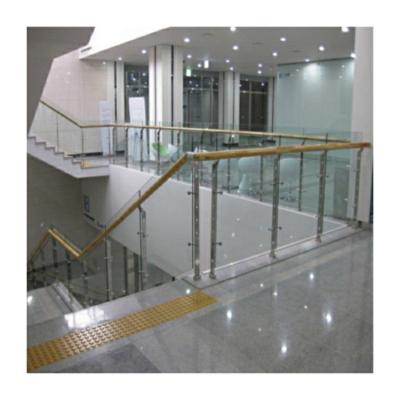 Cina AS NZS2208 glass fencing stainless post patio fence laminated glass handrail and railing in vendita