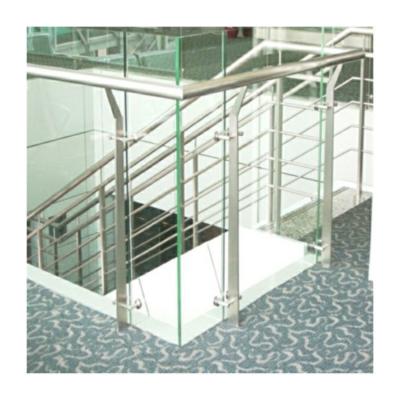 中国 EN2190 glass railing wood patio railings fence panels near me 販売のため