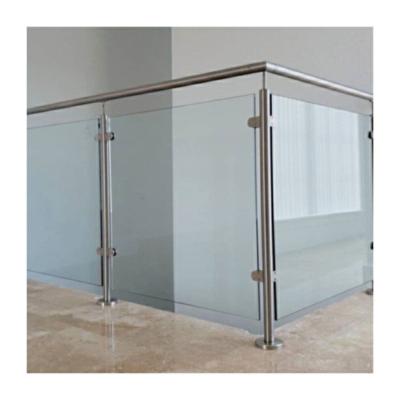 Китай Low iron glass banister temporary patio fencing safty glass porch railing продается