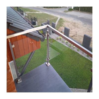 Cina Double laye glass fence balcony ki railing fencing canberra in vendita