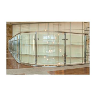 Cina Pvb laminated glass railing decorative patio fence panels for garden in vendita