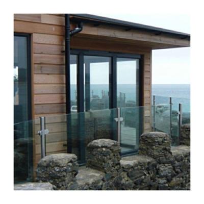 Китай Led designed glass banister decorative vinyl porch railing panel railing price продается