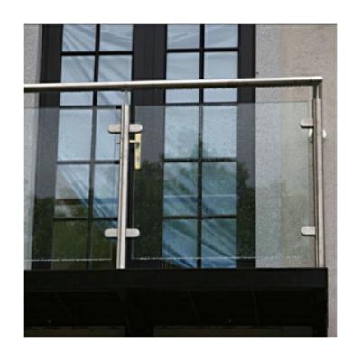 Cina EN 12150 glass fencing glass balcony railing balustrade images in vendita