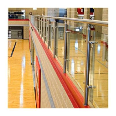 Cina Float glass banister stainless post patio railing deck fence in vendita