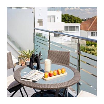 Cina SGCC glass banister aluminium balcony railing fencing warehouse in vendita