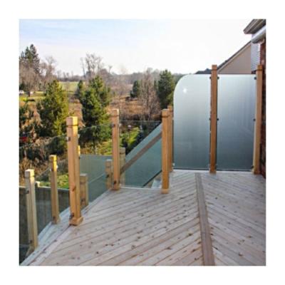 Cina Float glass balusters replacement porch spindles railing standoffs in vendita