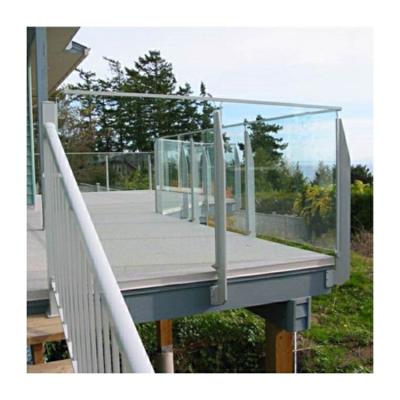 Cina Led glass balusters easy to build deck railings loft railing in vendita
