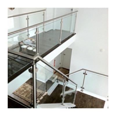 中国 EN12543 glass handrail outdoor patio railing fence price 販売のため