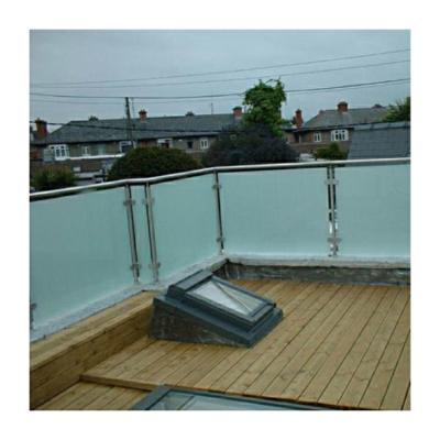 Cina ANSI Z97 glass balusters roof hatch guardrail railing inside home in vendita