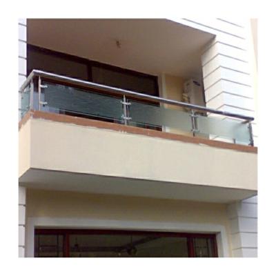Cina Tmepered glass balustrades installing balcony railing fence diy in vendita
