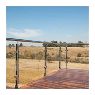 China SGP glass railings horizontal wood deck railing deck railing cost per linear foot à venda