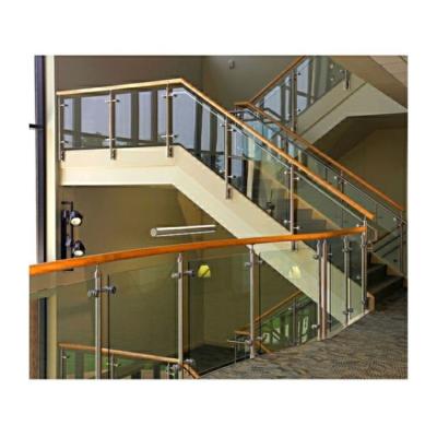 China Clear glass handrail glass handrails for stairs balustrade fittings uk à venda