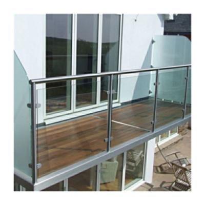 Cina EN2190 glass handrail balcony stone railing fence in vendita