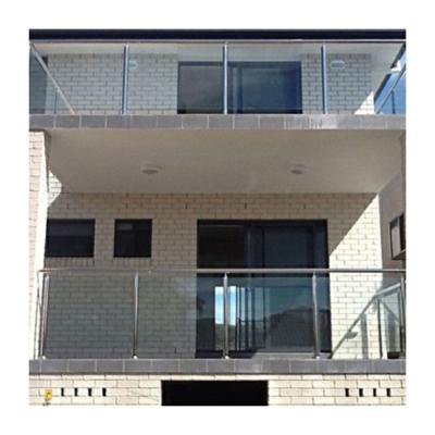 Cina EN2190 glass handrail balcony stone railing fence in vendita