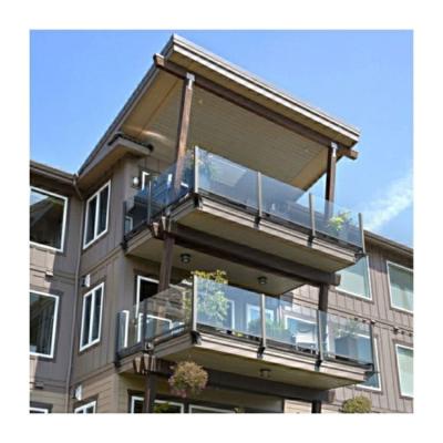 Cina Balcony glass balustrade railing support deck fencing in vendita