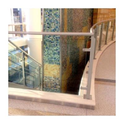 中国 Glass balustrade railing connectors fence cost 販売のため