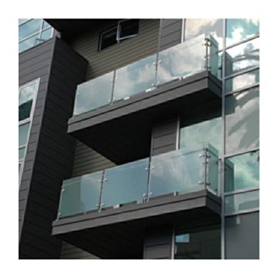 Cina Anti slip glass railing ss balcony railing balustrade cornwall in vendita