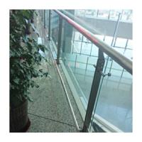 China Customize Metal Post Baluster Glass Railing for sale