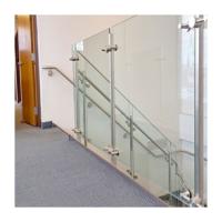 China Customize Metal Post Baluster Glass Railing for sale