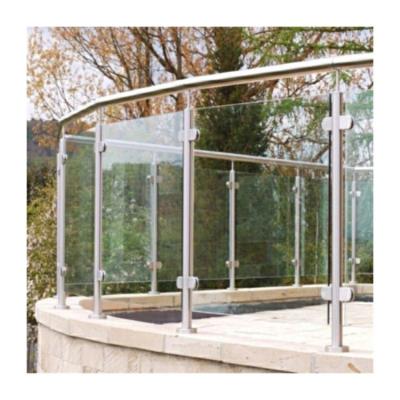 中国 SGCC glass banister composite decking and railing systems deck 販売のため