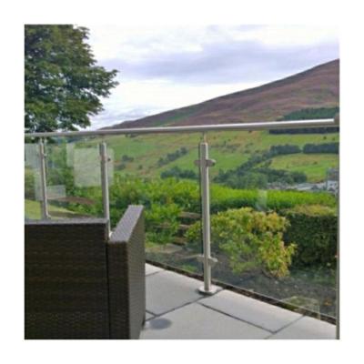 中国 SGCC glass banister composite decking and railing systems deck 販売のため