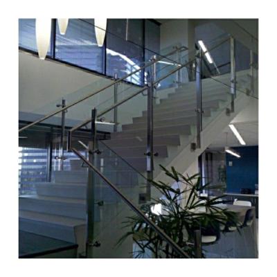 中国 Laminated glass fence deck and stair railings balustrade cad 販売のため